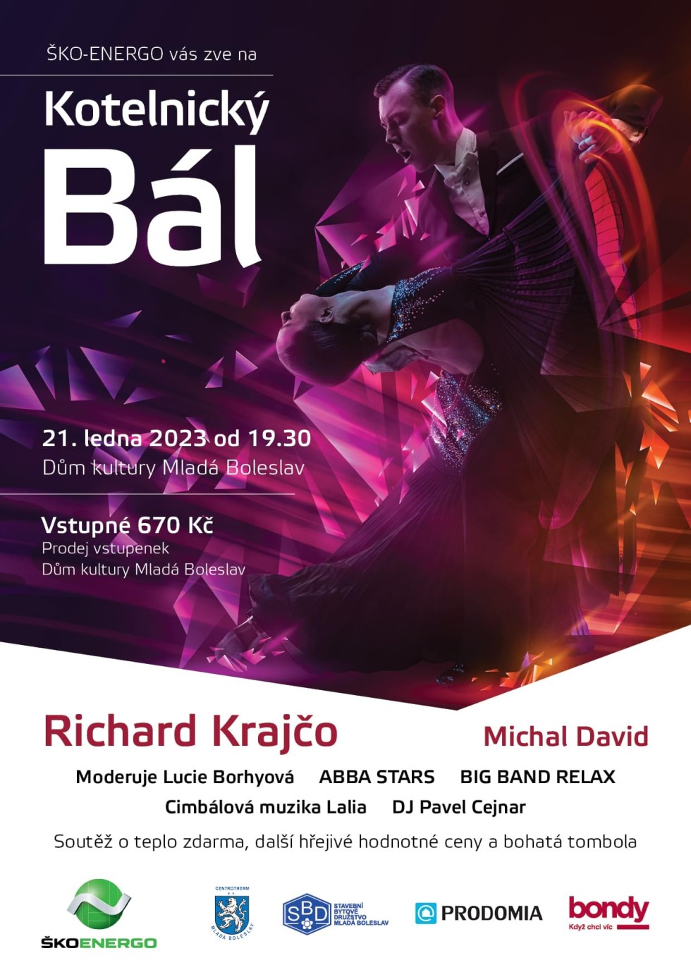Náš Kotelnický bál vás rozpálí 21. ledna 2023